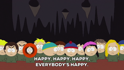 happy eric cartman GIF by South Park - Find & Share on GIPHY