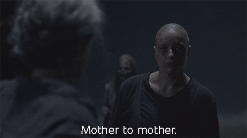 Mom Square Up By The Walking Dead