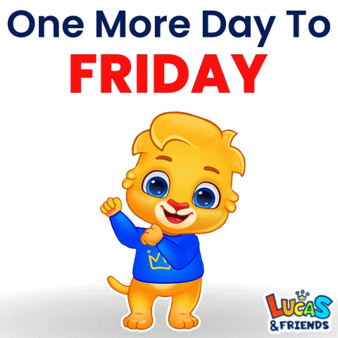 Excited Its Friday GIF by Lucas and Friends by RV AppStudios - Find ...
