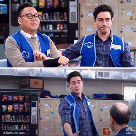 Cloud 9 Nbc GIF by Superstore - Find & Share on GIPHY