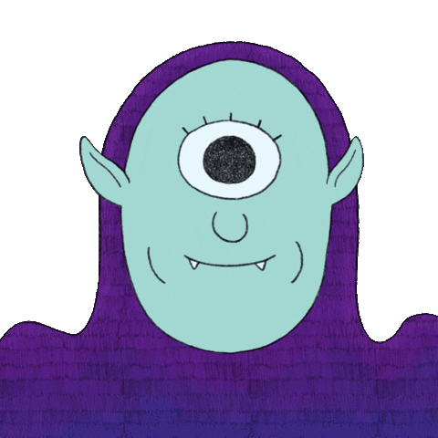 Loop Monster Sticker for iOS & Android | GIPHY