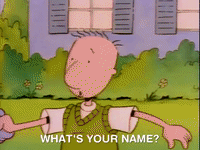 Whats Your Name GIFs - Find & Share on GIPHY