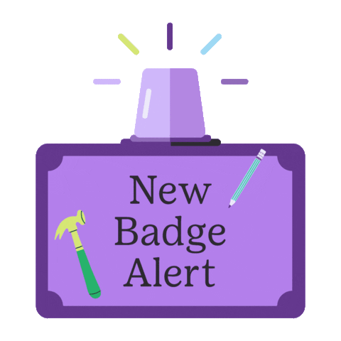Badges New Badge Sticker by Girl Scouts for iOS & Android | GIPHY