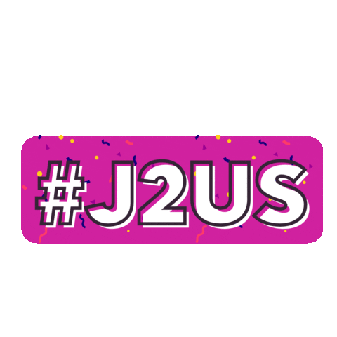 J2Us Sticker by Barkingwellgr - Find & Share on GIPHY