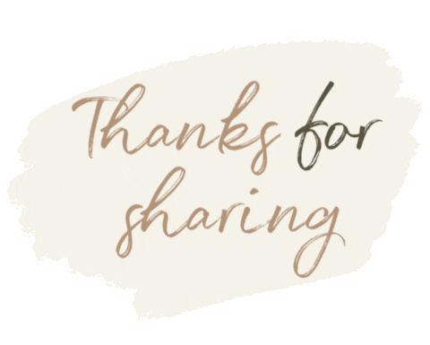 Thanks For Sharing Sticker - Find & Share on GIPHY