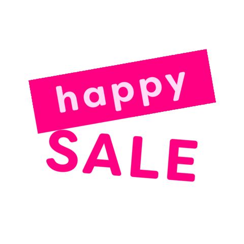 Happy Sale Sticker by studioBABS - Find & Share on GIPHY