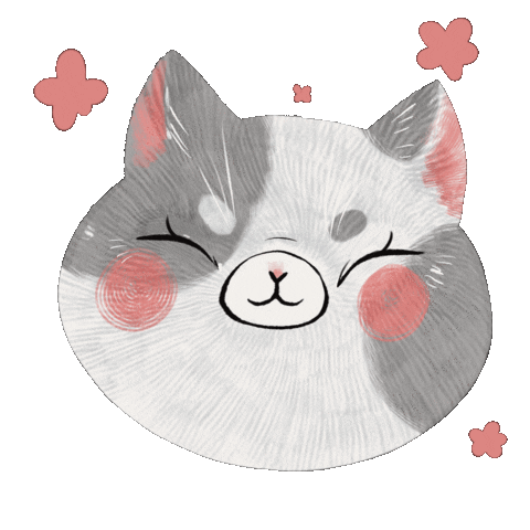 Flowers Cat Stickers - Find & Share on GIPHY