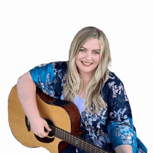 Practicing Acoustic Guitar By Ivy Girl Guitar Find And Share On Giphy