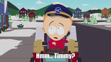 excited timmy burch GIF by South Park