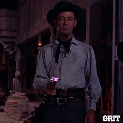 Western Movie Gun GIF by GritTV - Find & Share on GIPHY