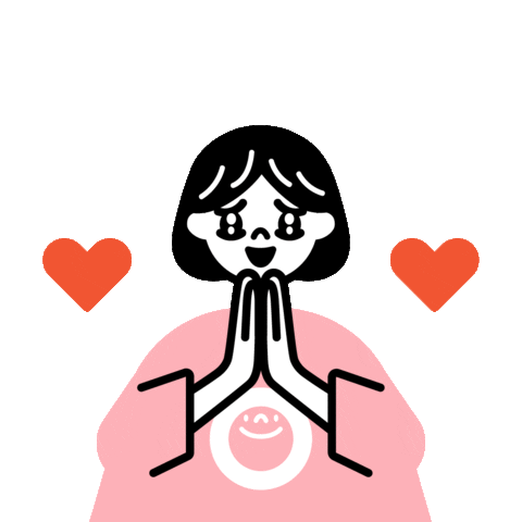 Girl Love Sticker by YAICHI - Find & Share on GIPHY