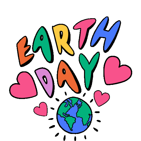 Earthday Sticker by Sophie Rose Brampton