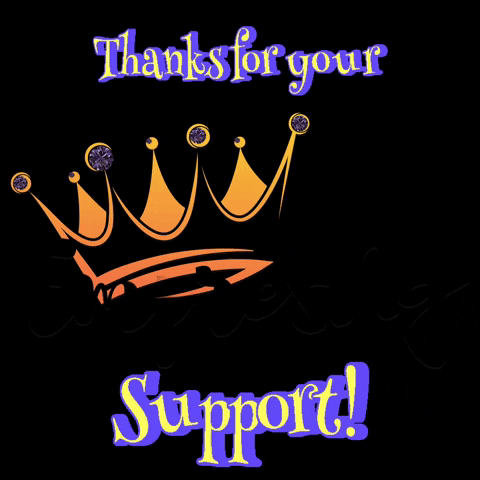 Thanks For Your Support GIFs - Find & Share on GIPHY