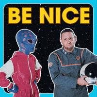 Awesome Nice One Sticker by Ben Tuber