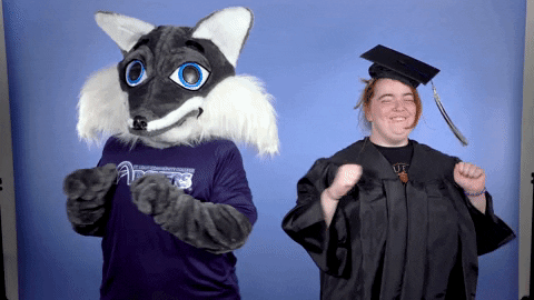 Happy Dance GIF by St. Louis Community College - Find & Share on GIPHY