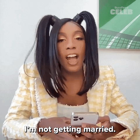 I'm Not Getting Married GIFs - Find & Share on GIPHY