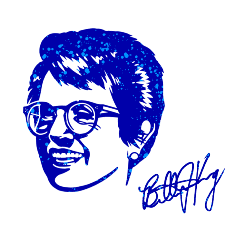 Billie Jean King Stickers - Find & Share on GIPHY