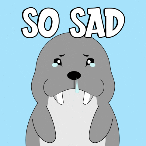 Sad Missing You GIF by FROSTYS - Find & Share on GIPHY