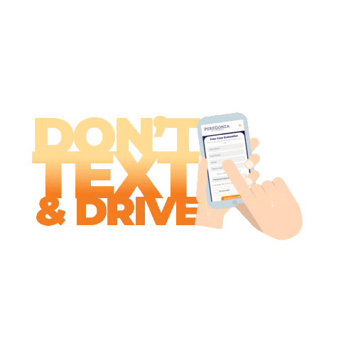 Dont Text And Drive Sticker by peregonza for iOS & Android | GIPHY