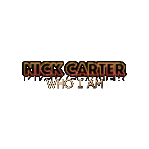 Nick Carter Tour Stickers - Find & Share on GIPHY