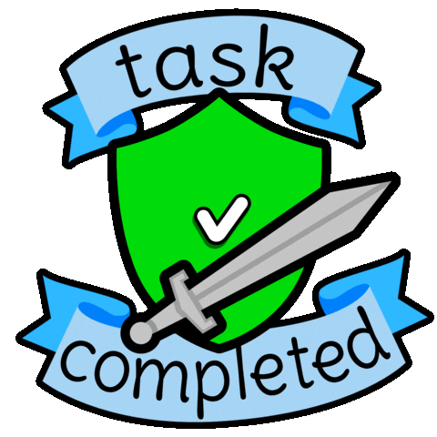 Task Completed Stickers - Find & Share on GIPHY