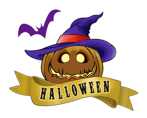 Halloween Sticker for iOS & Android | GIPHY