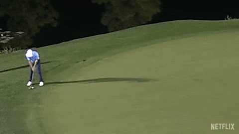 Golf Putting GIF by NETFLIX - Find & Share on GIPHY