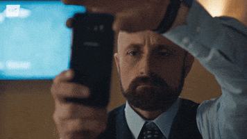 Tiptoe GIF by The Jim Gaffigan Show
