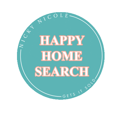 Real Estate Realtor Sticker by Nicky Nicole Gets It Sold - Find & Share on GIPHY