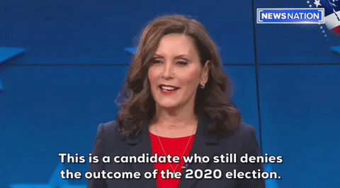 Gretchen Whitmer Michigan GIF by GIPHY News - Find & Share on GIPHY