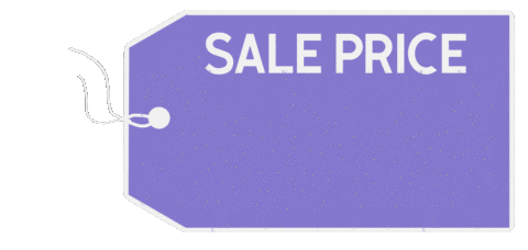 Pricetag Markdown Sticker by Decorating Outlet for iOS & Android | GIPHY