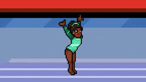 Simone Biles High Score Collection GIFs on GIPHY - Be Animated