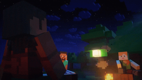 See Look What I Got GIF by Minecraft - Find & Share on GIPHY