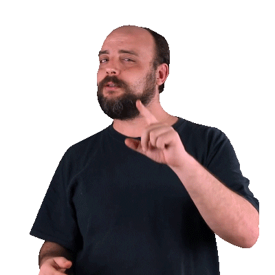 Finger Yes Sticker by B.WMV Audiovisual for iOS & Android | GIPHY