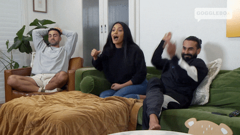 Watching Tv GIF by Gogglebox Australia - Find & Share on GIPHY