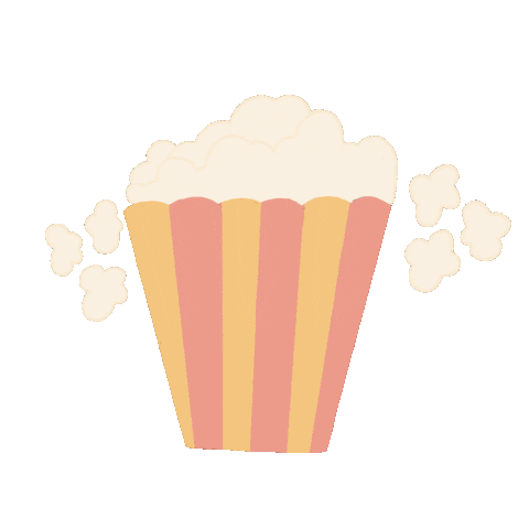 Movie Popcorn Sticker for iOS & Android | GIPHY