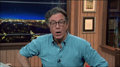 Stephen Colbert What GIF by The Late Show With Stephen Colbert - Find ...