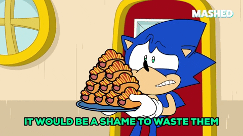 Hungry Sonic The Hedgehog GIF by Mashed - Find & Share on GIPHY