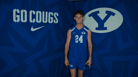 High Jump Celebration GIF by BYU Cougars - Find & Share on GIPHY