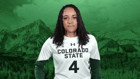 2021 Colorado State Volleyball by Colorado State Rams | GIPHY