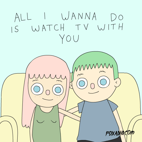 I-watch-tv GIFs - Get the best GIF on GIPHY