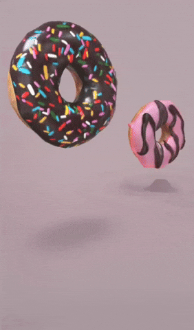 Bouncing Donuts GIFs - Get the best GIF on GIPHY