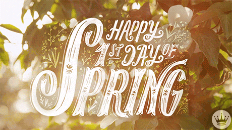 First Day Of Spring GIF by Hallmark eCards - Find & Share on GIPHY