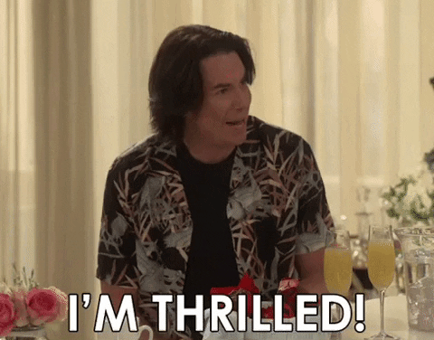 Im Thrilled GIFs - Get the best GIF on GIPHY