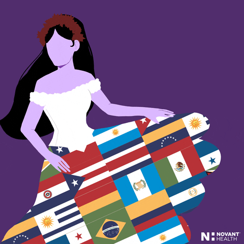 Latin American Dance GIF by Novant Health - Find & Share on GIPHY