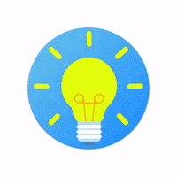 Idea Light Bulb Gif