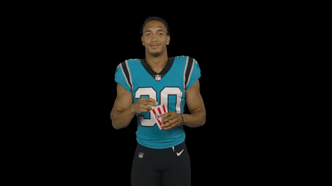 Football Popcorn GIF by Carolina Panthers - Find & Share on GIPHY