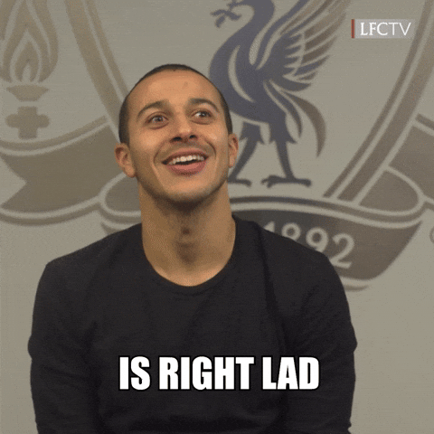 Thiago learns Scouse by Liverpool FC | GIPHY