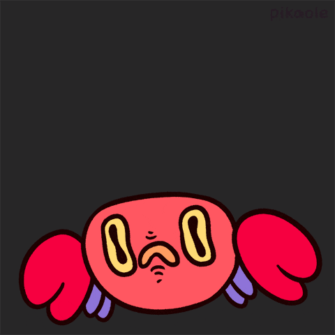 Crabby crab by pikaole | GIPHY