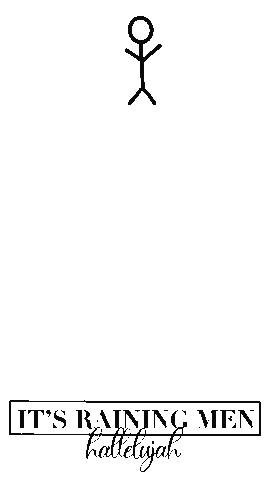 Its Raining Men Stickers - Find & Share on GIPHY